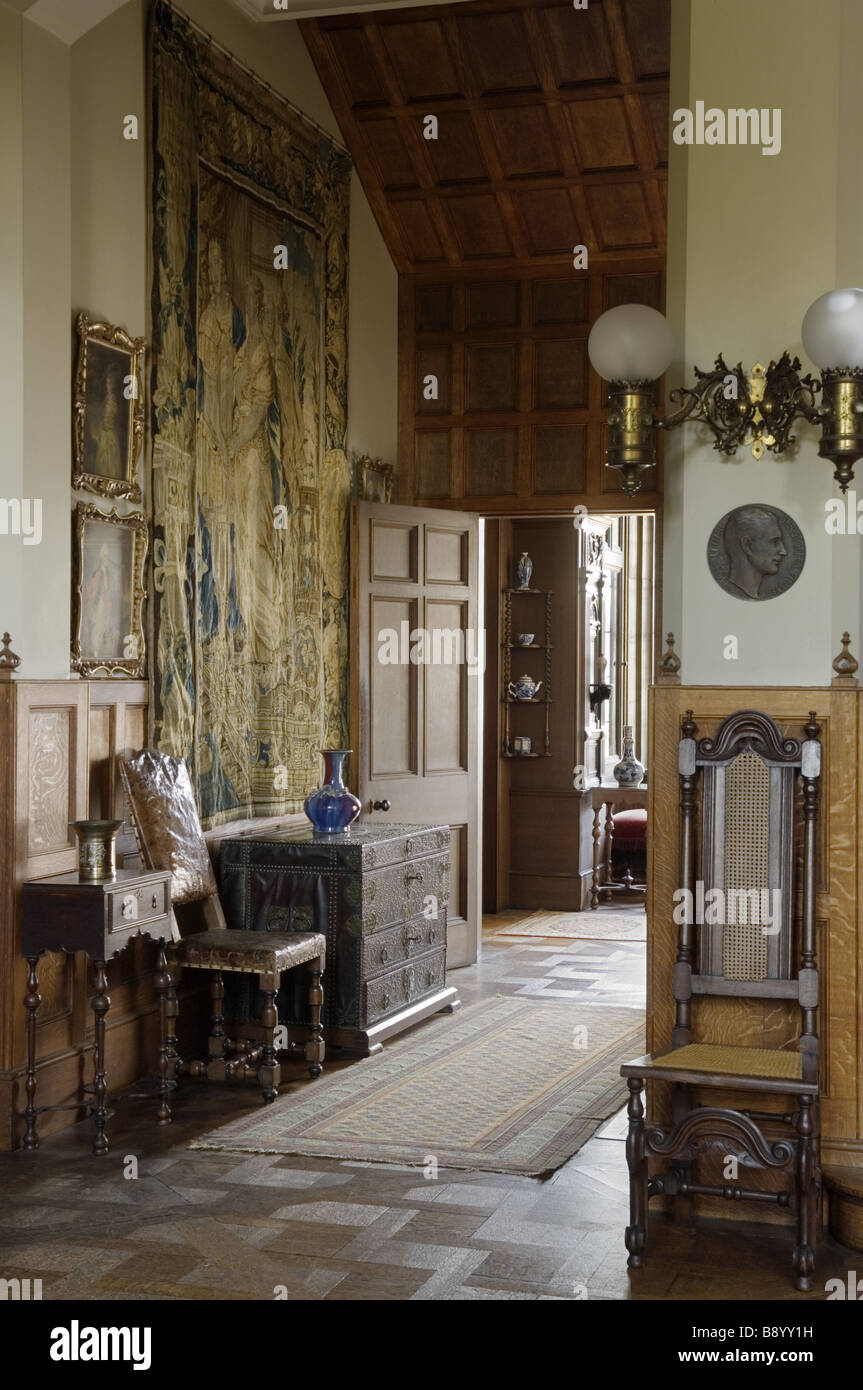 View from the Hall through a door to the Garden Hall in the new house ...