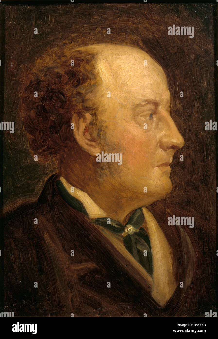 John everett millais self portrait High Resolution Stock Photography ...