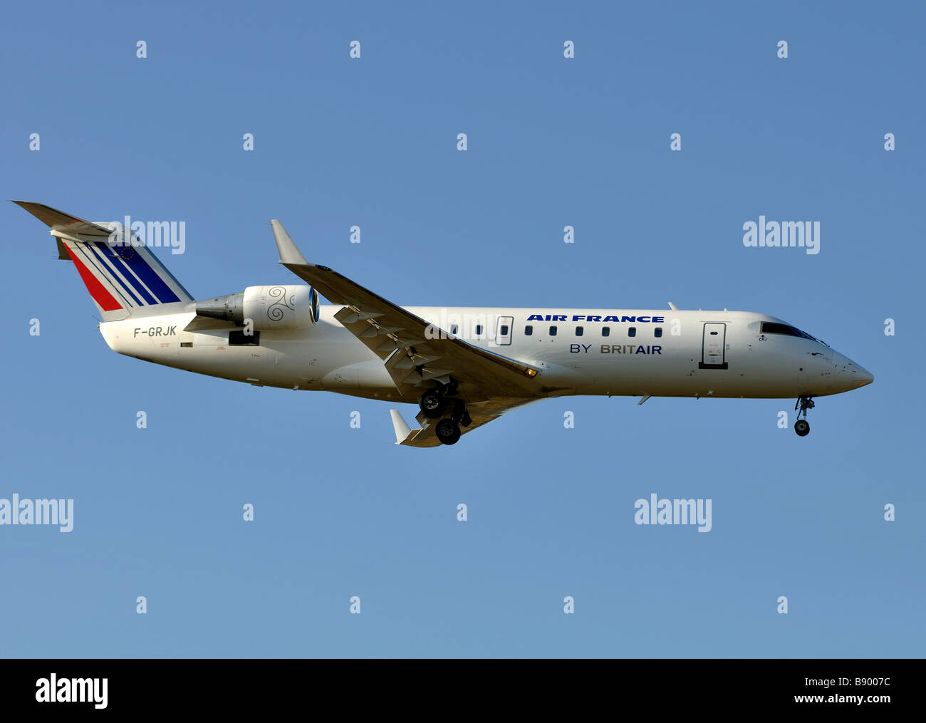 Britair canadair cl600 jet hi-res stock photography and images - Alamy
