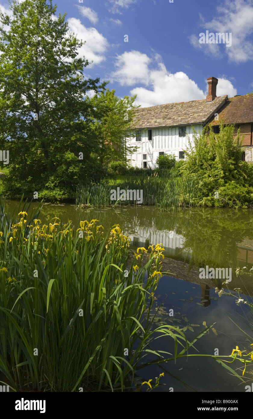 Lower brockhampton house medieval manor hi-res stock photography and ...