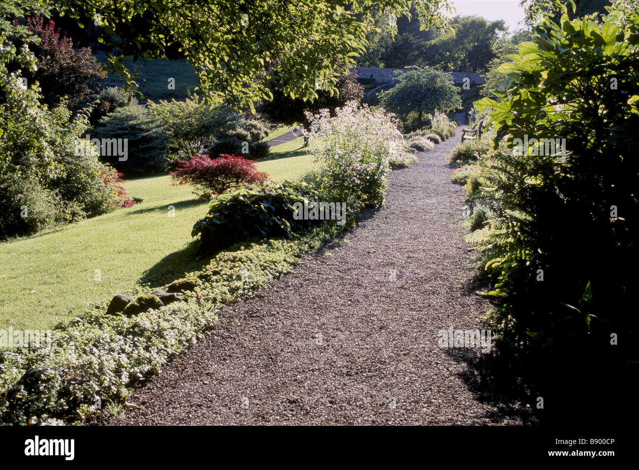 Wallington walled garden hi-res stock photography and images - Alamy