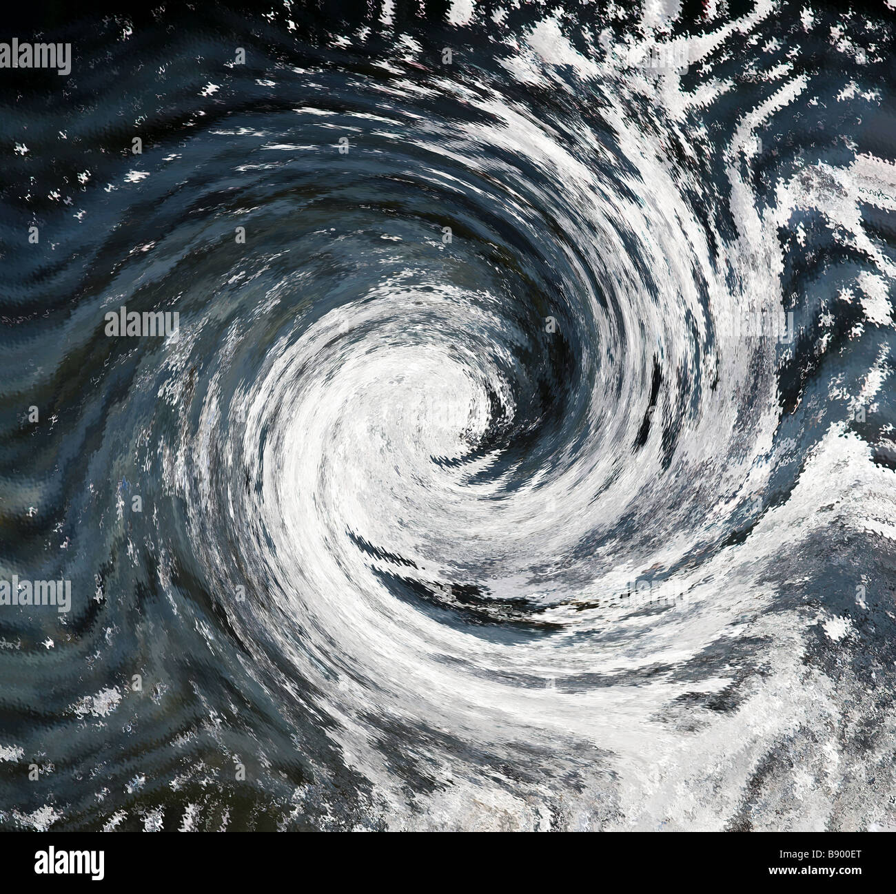 Water swirl, creative picture (photo manipulation Stock Photo - Alamy