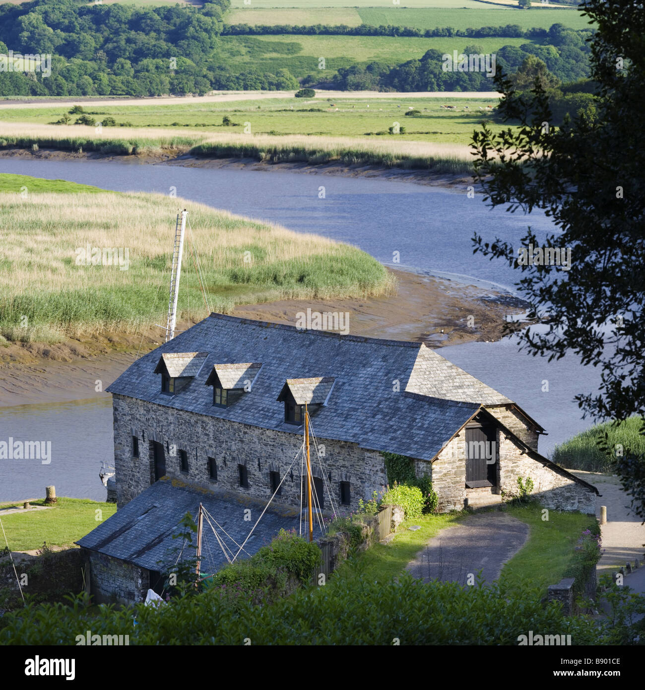 Cotehele quay hi-res stock photography and images - Alamy