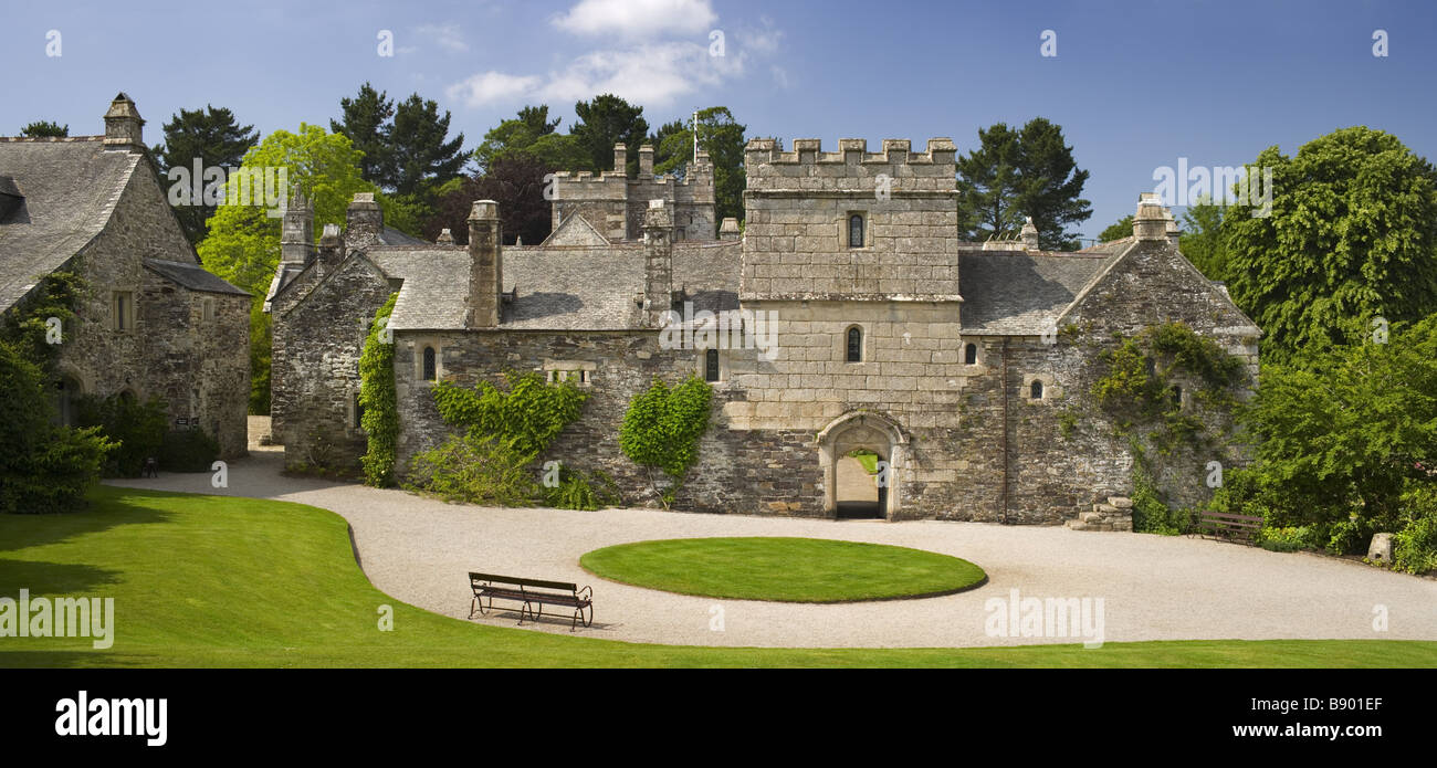 The south range of Cotehele, near Saltash, Cornwall Stock Photo - Alamy