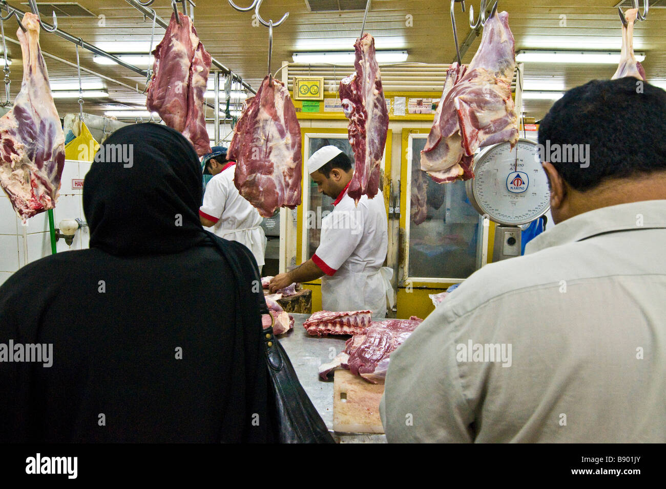 Meat market deira dubai hi-res stock photography and images - Alamy