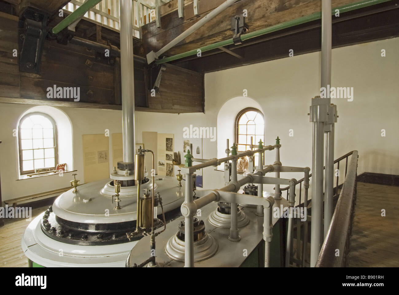 The workings of the beam engines at Cornish Mines & Engines at Pool ...