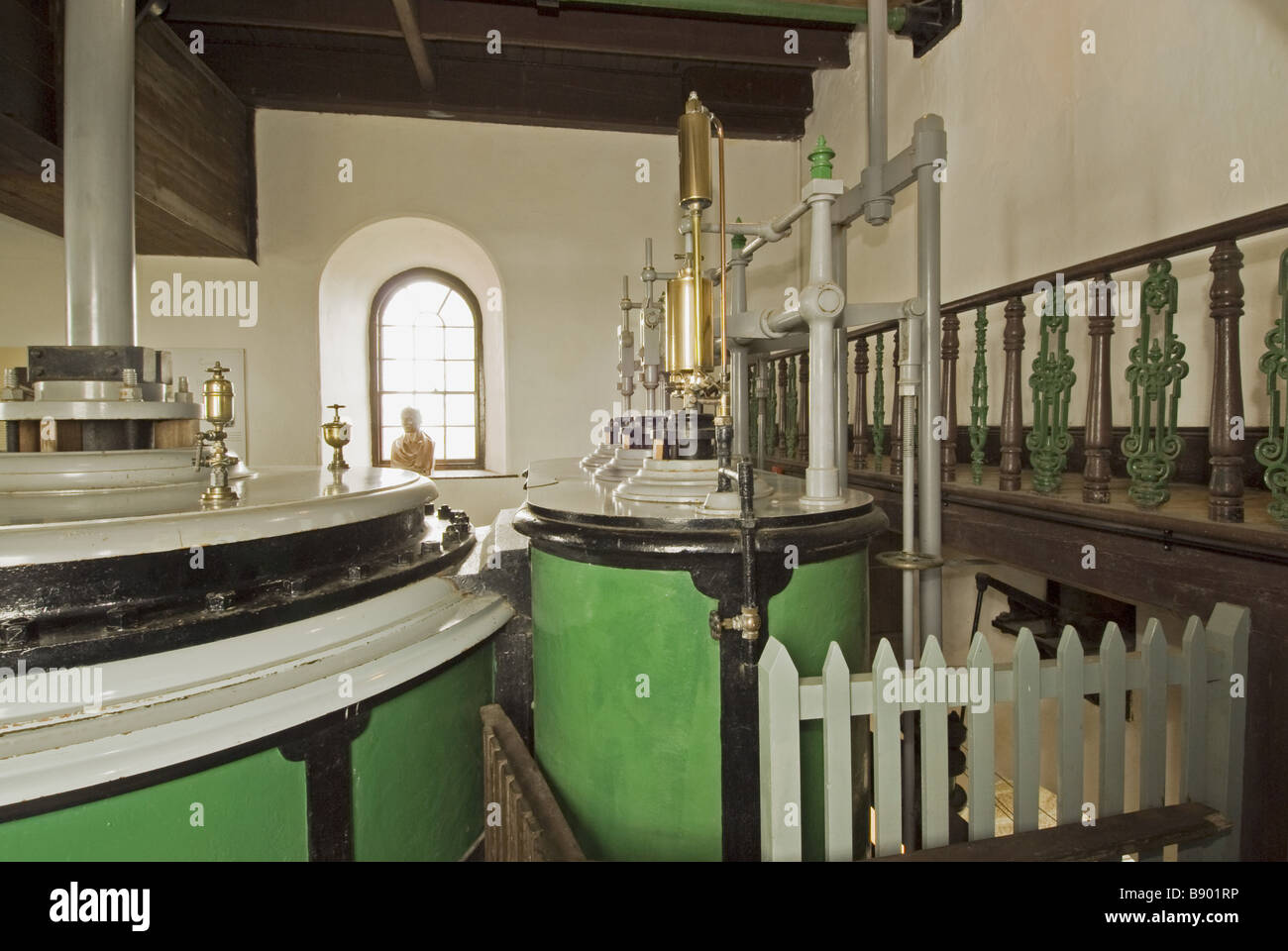 The workings of the beam engines at Cornish Mines & Engines at Pool ...