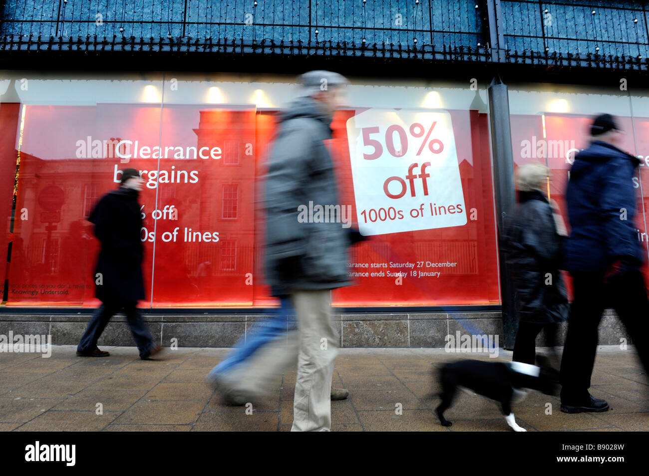 January sales uk hi-res stock photography and images - Alamy