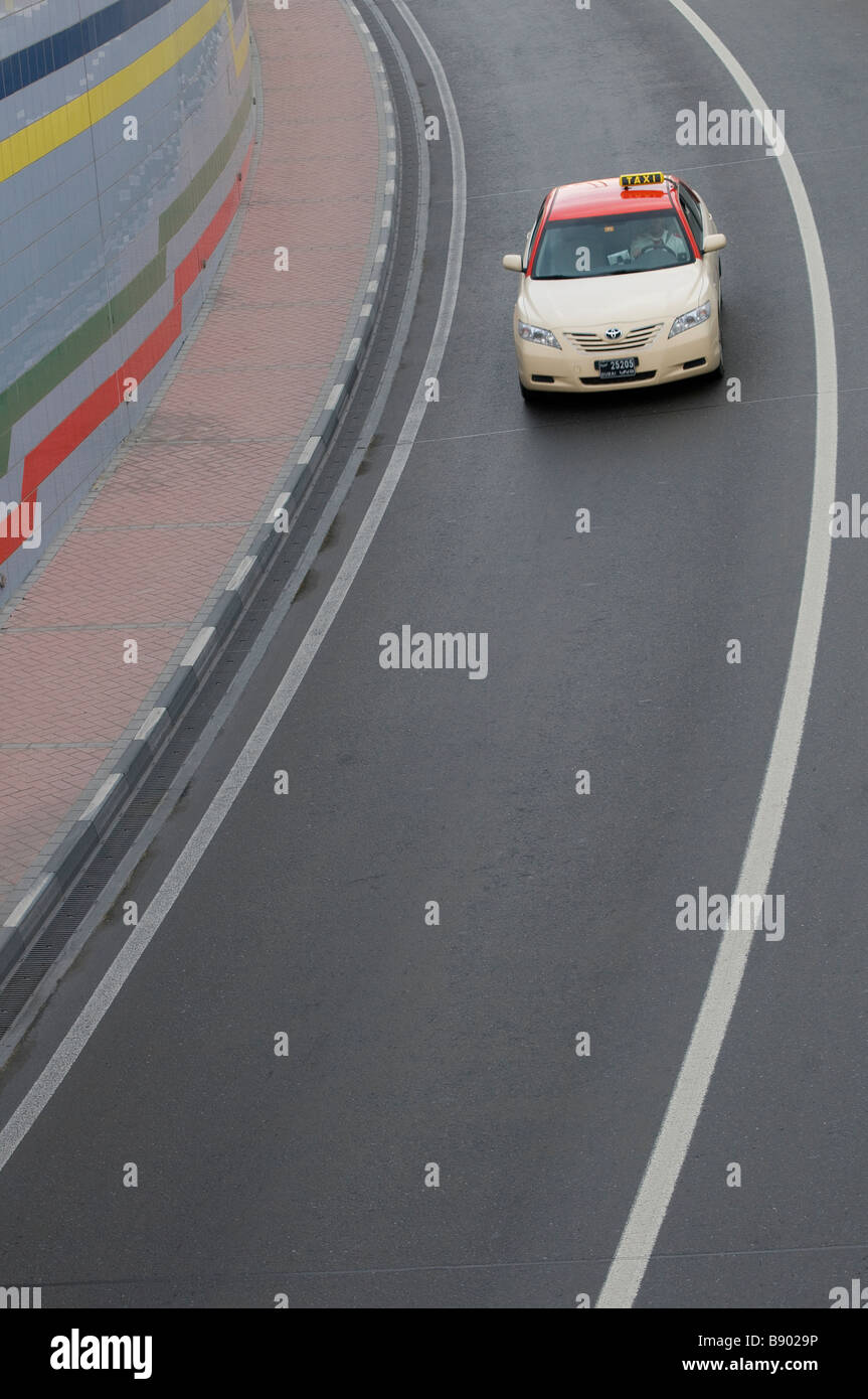 taxi cab, dubai, uae Stock Photo - Alamy