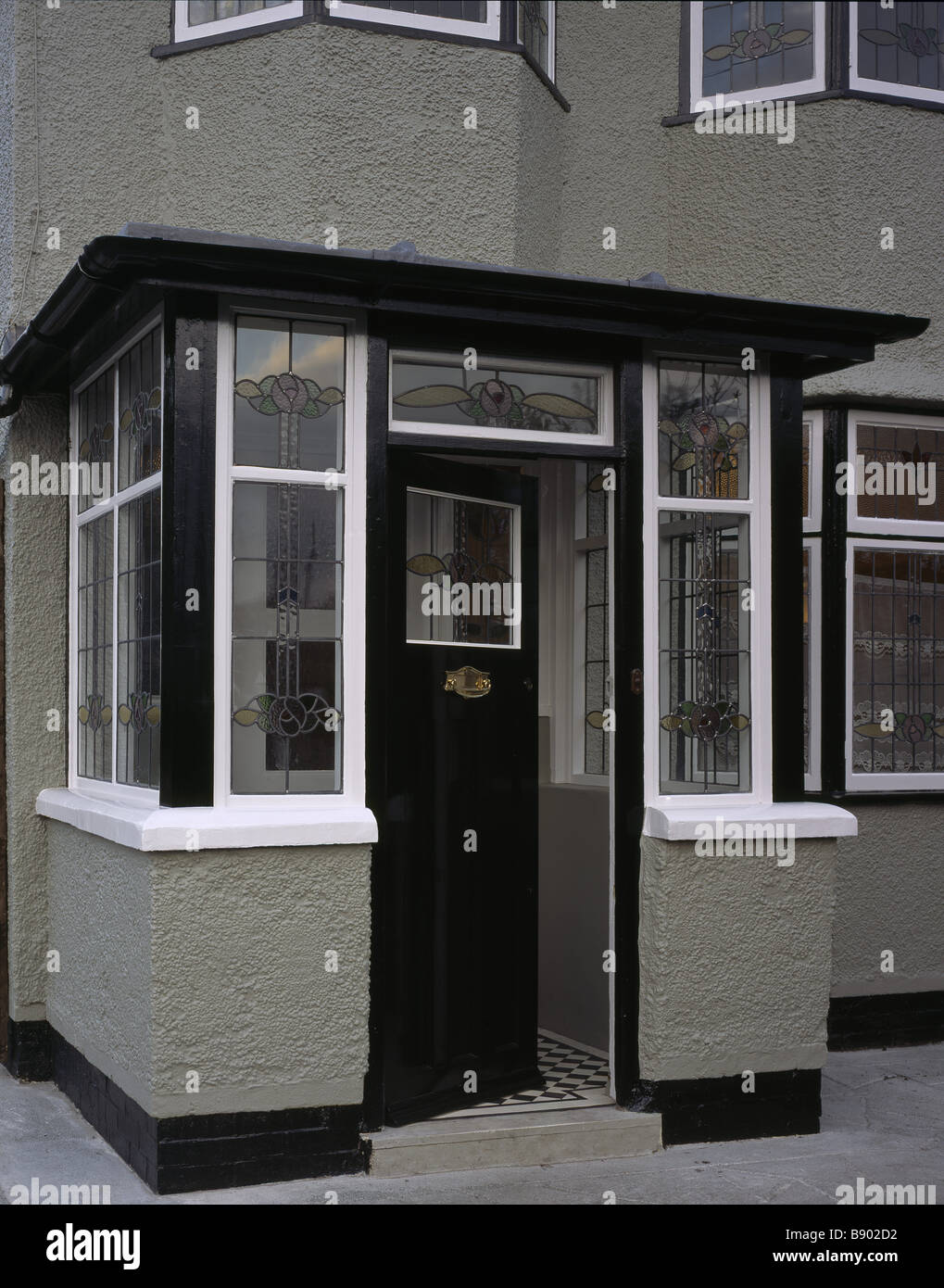 The Porch at Mendips the childhood home of John Lennon in Liverpool ...
