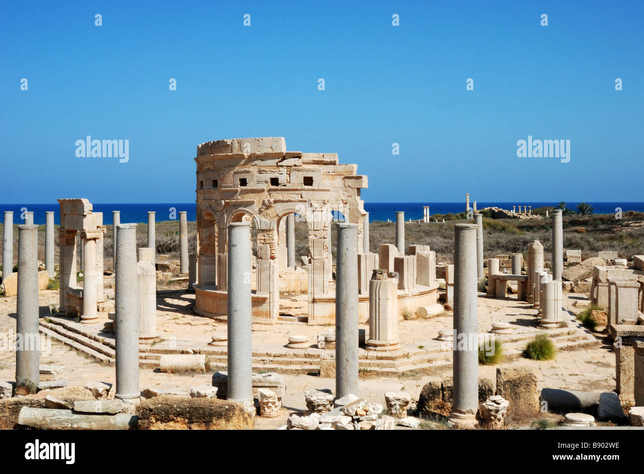 Leptis magna hi-res stock photography and images - Alamy