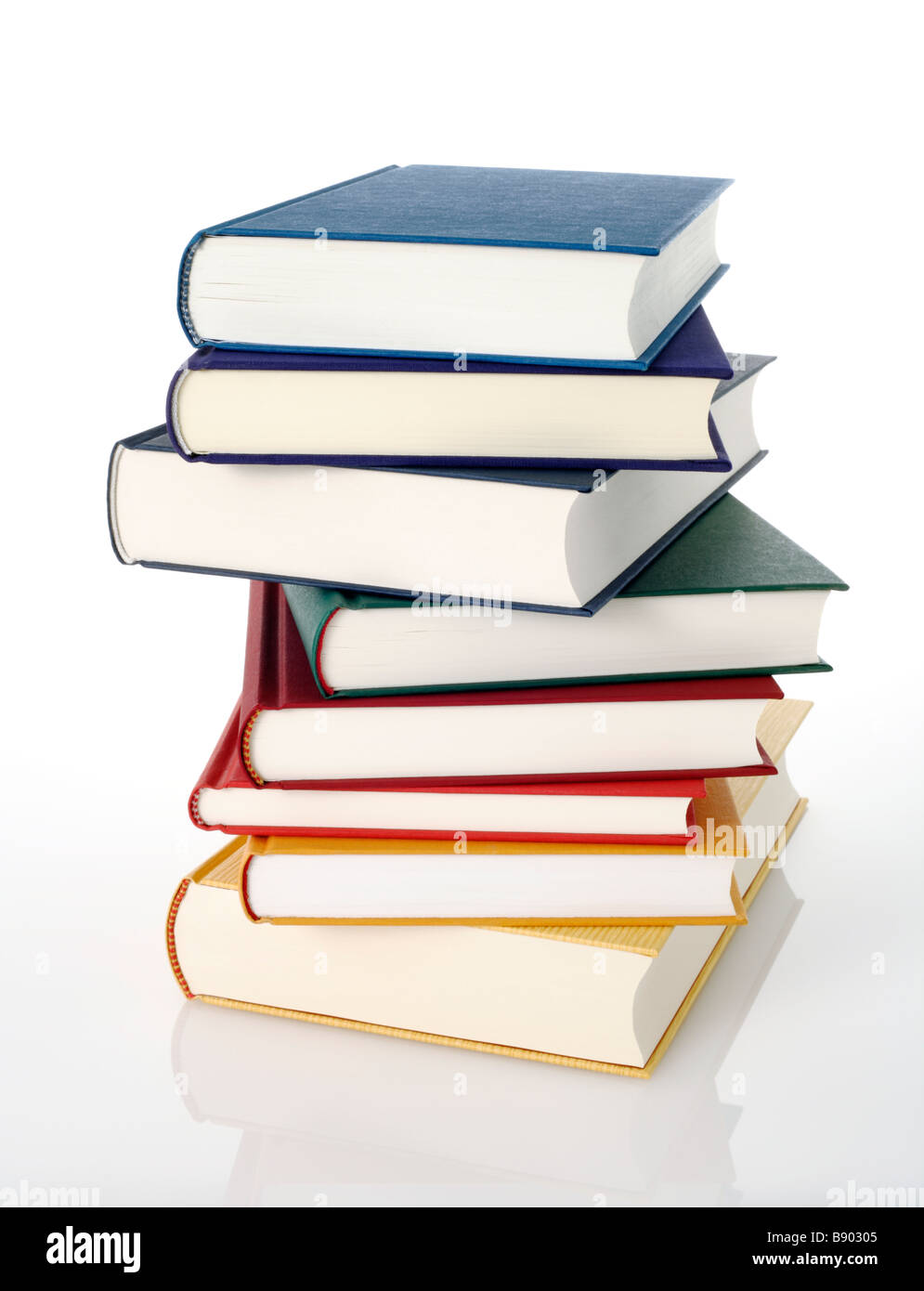 Pile of books Stock Photo - Alamy