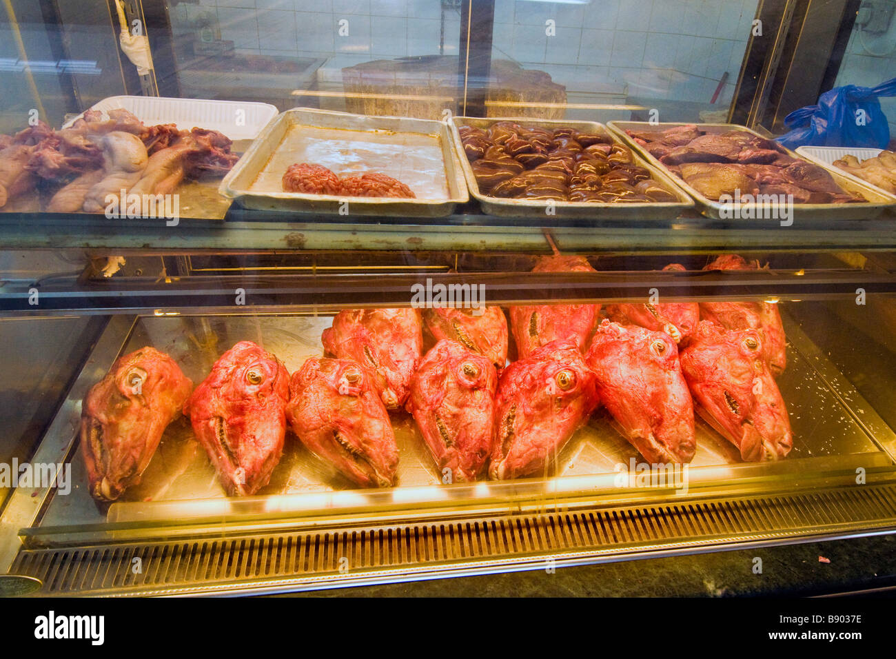 Meat Market Deira Dubai United Arab Emirates Stock Photo - Alamy