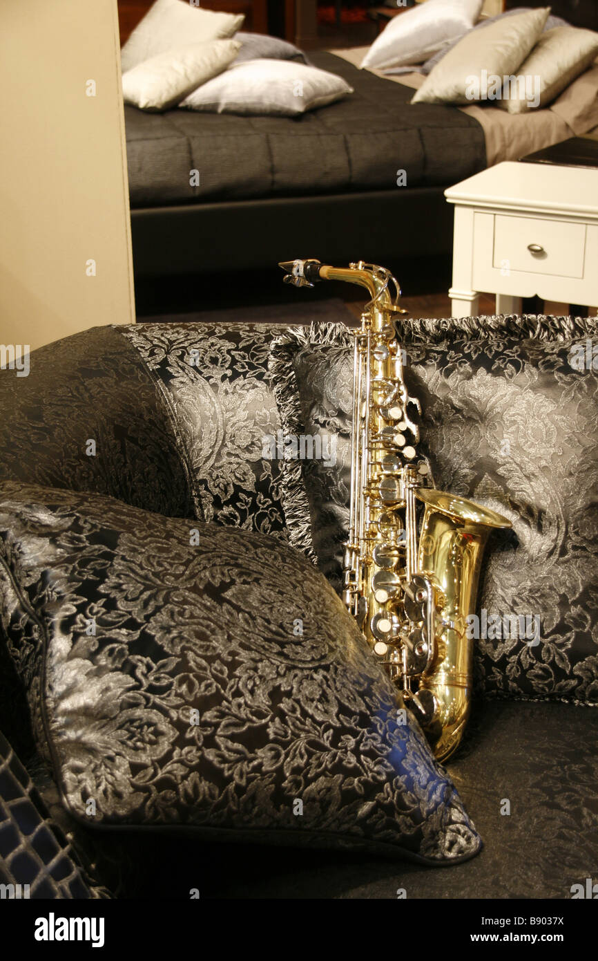 Saxophone On Chair High Resolution Stock Photography and Images - Alamy