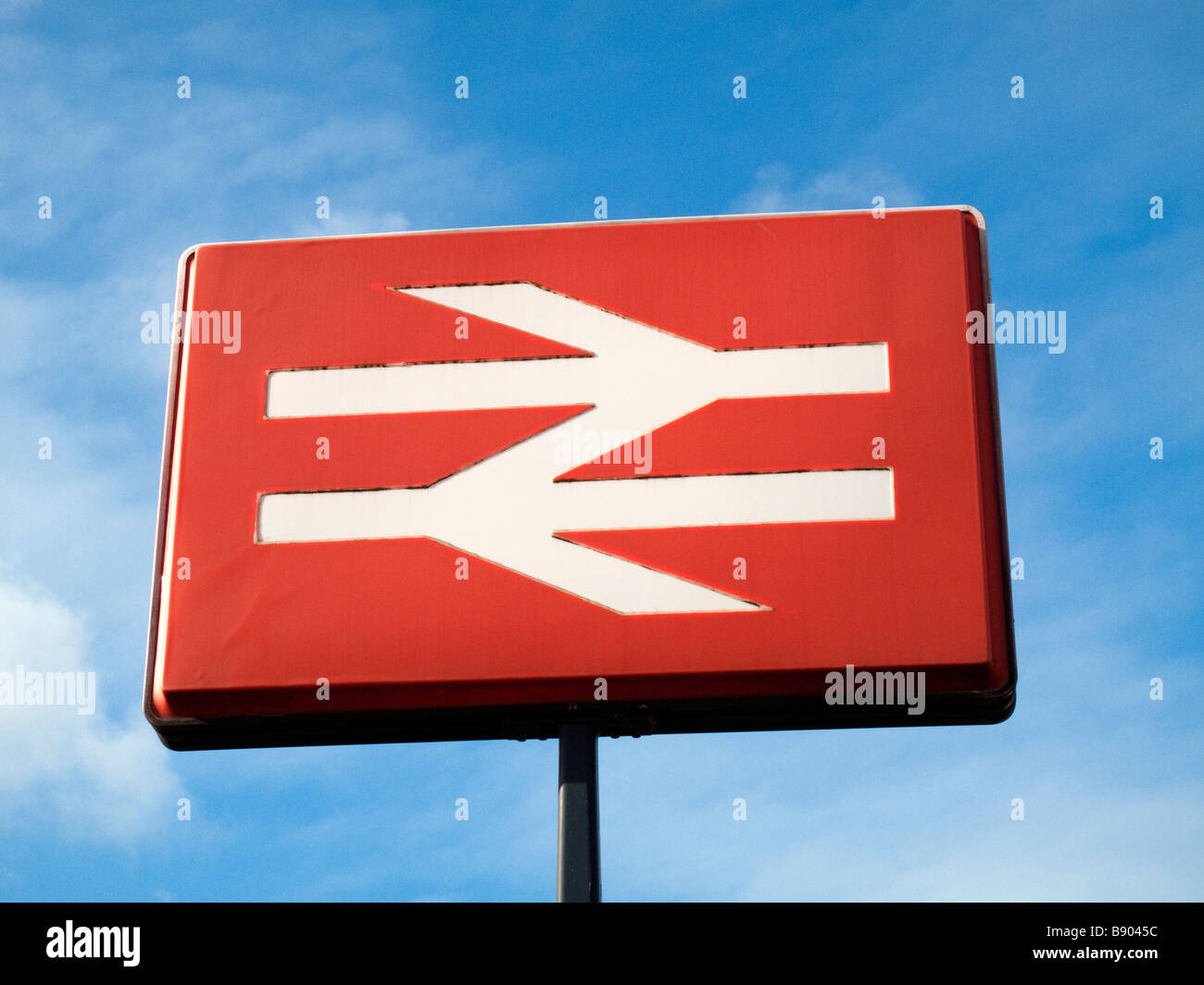 British Rail sign at Peterborough railway Station. Cambridgeshire Stock ...