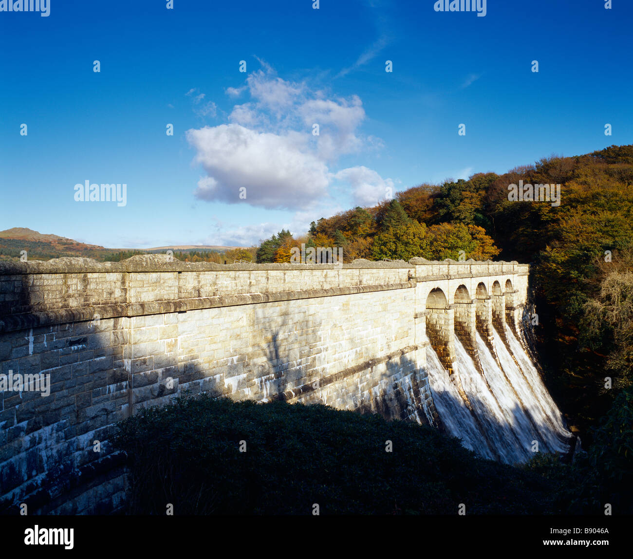 Burrator Dam near Dousland in Dartmoor National Park, Devon, England ...