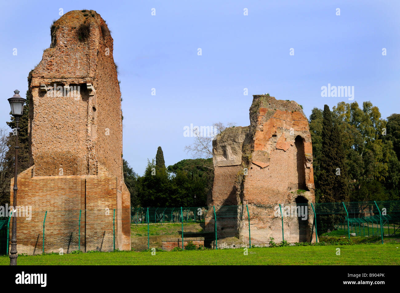 The Site of Nero's Golden House near the Colisseum in Rome, Italy ...