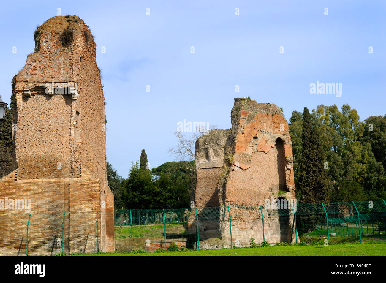 The Site of Nero's Golden House near the Colisseum in Rome, Italy ...
