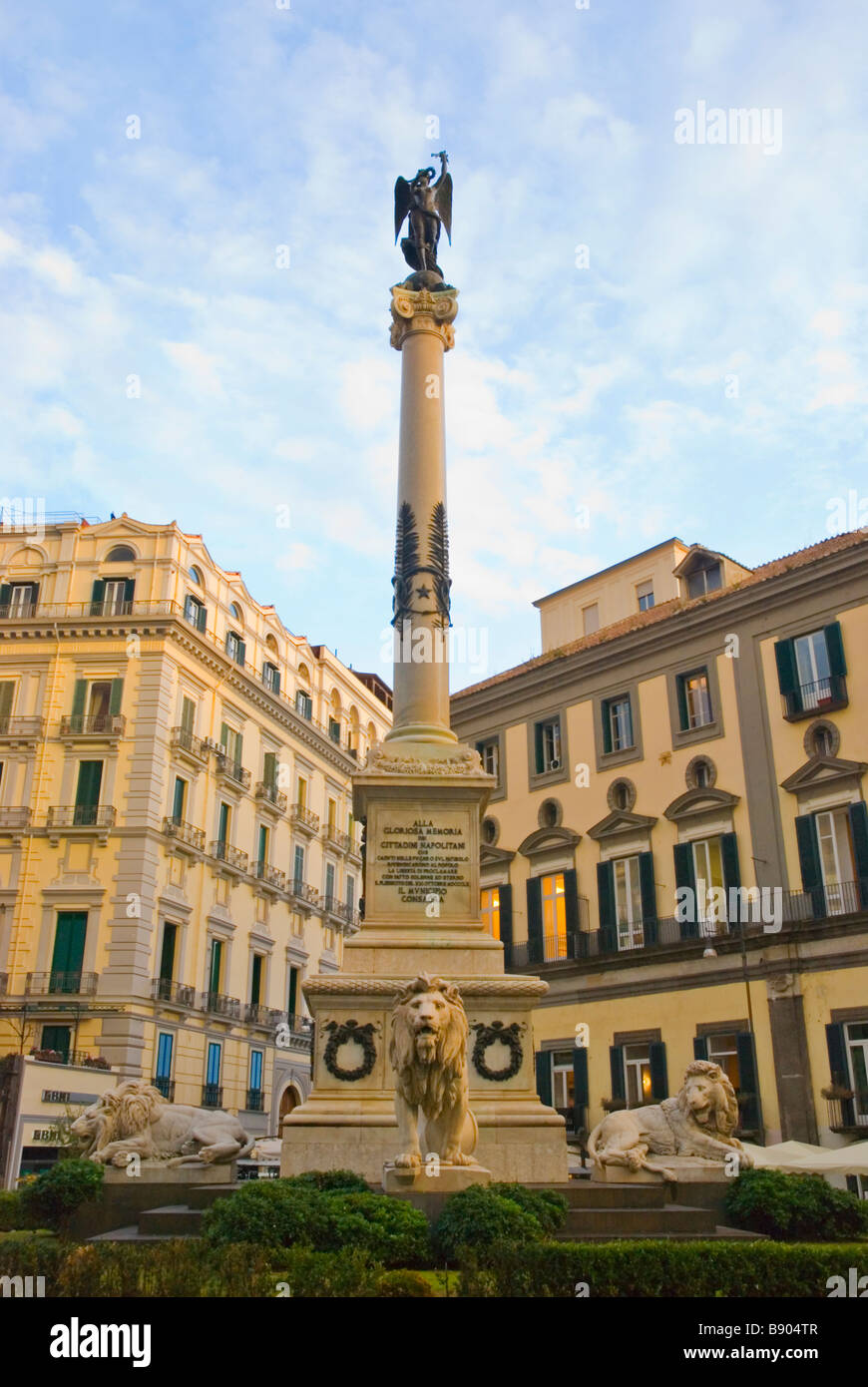 Piazza dei Martiri in Chiaia district of Naples Italy Europe Stock ...