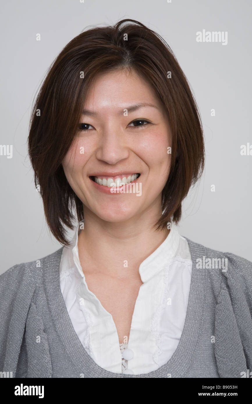 Portrait of a mid adult woman Stock Photo - Alamy