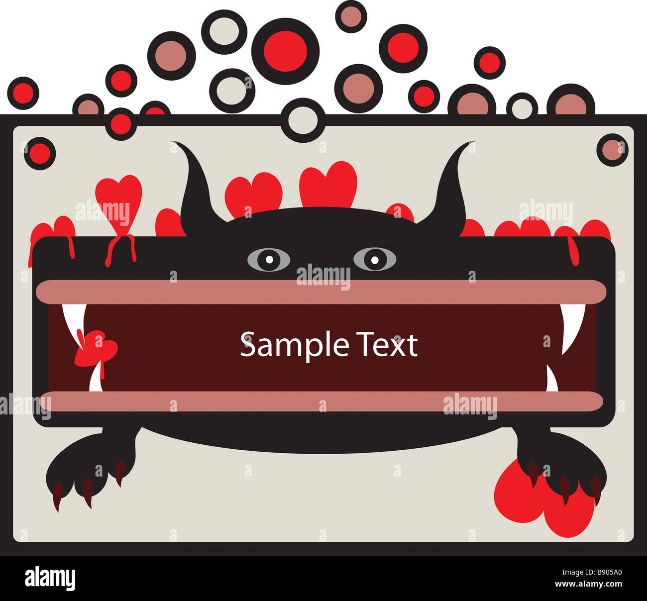 Beastly Love Banner Stock Photo - Alamy