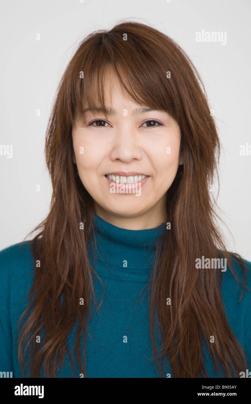 Portrait of a mid adult woman Stock Photo - Alamy