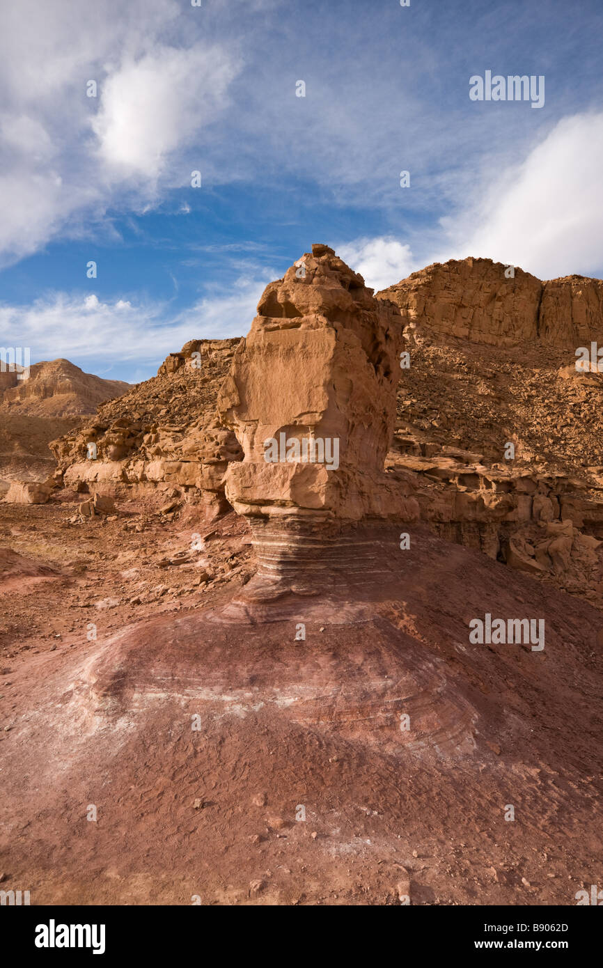 Timna park stone view landscape at Arava desert, Israel Stock Photo - Alamy