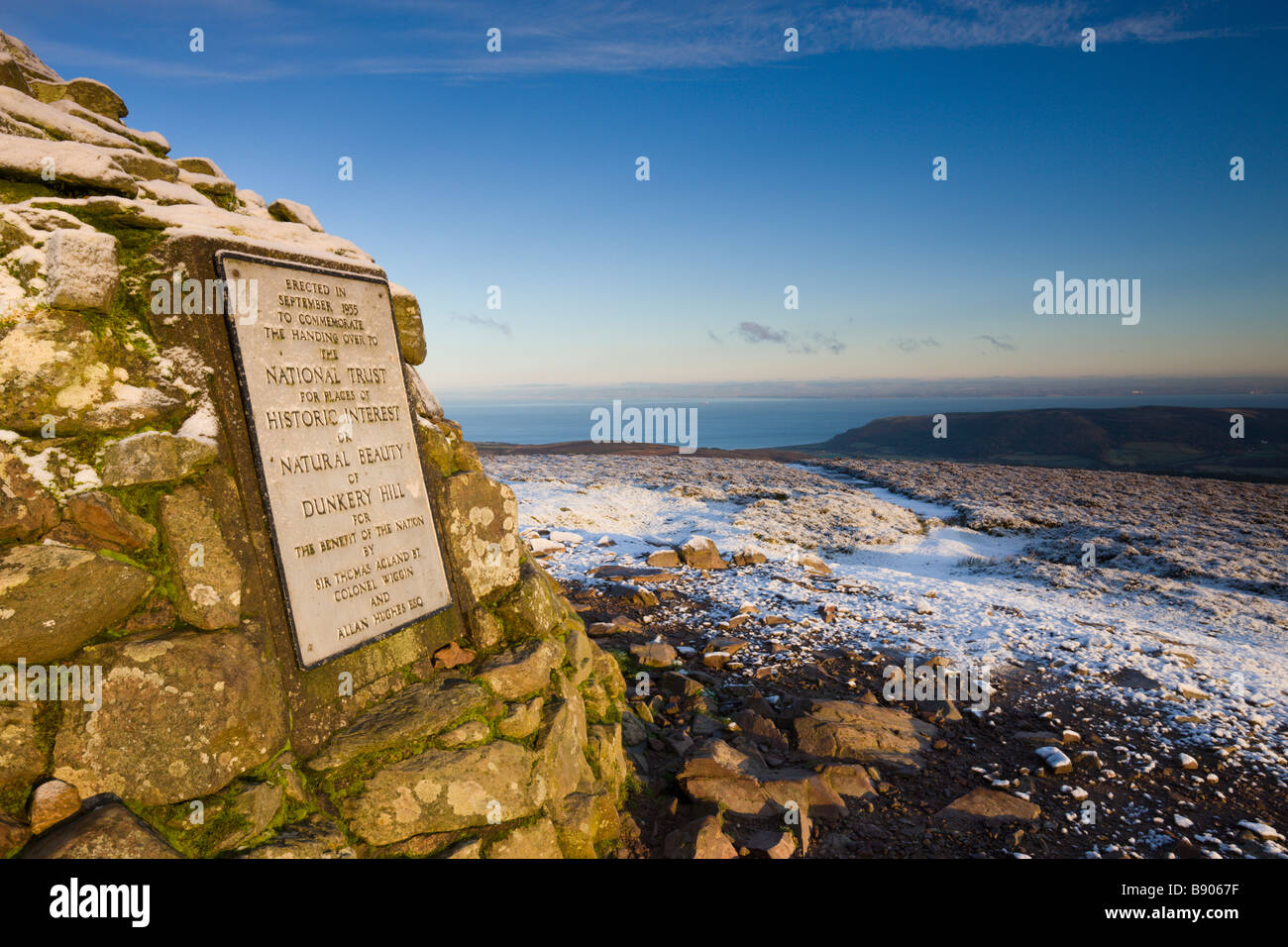 Dunkery beacon and winter hi-res stock photography and images - Alamy