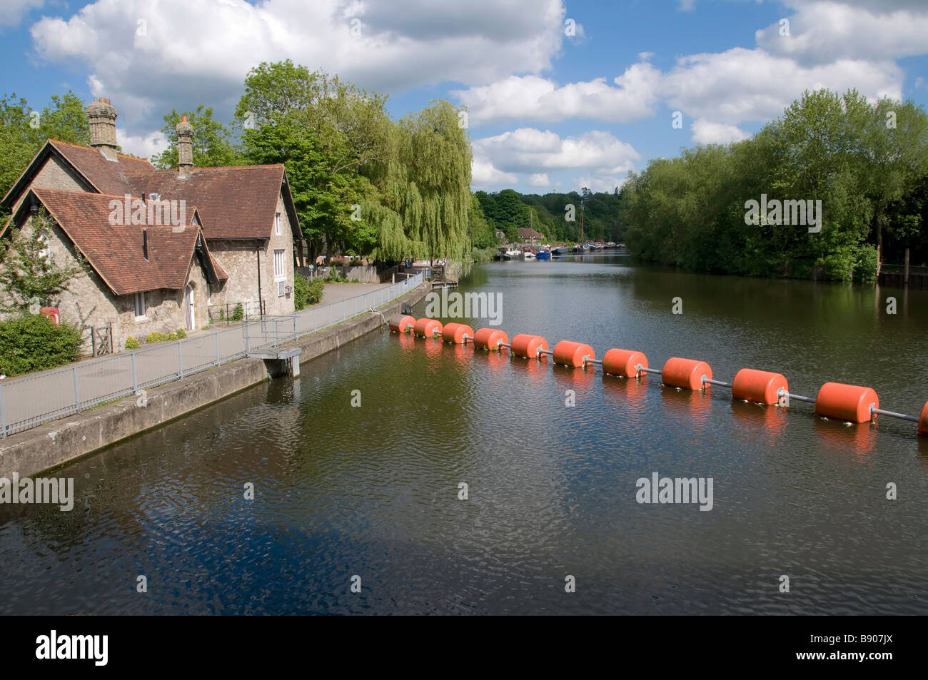A view of the river medway in Kent England Stock Photo - Alamy