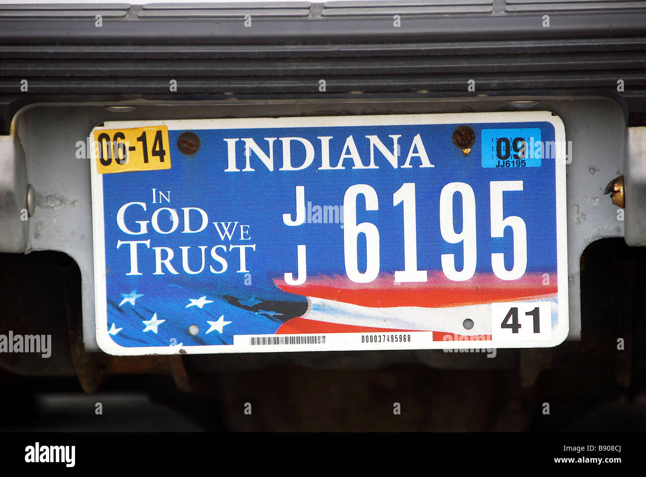 America car plate hi-res stock photography and images - Alamy