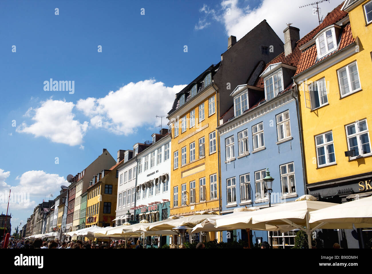 Nyhavn in Copenhagen Denmark Stock Photo - Alamy