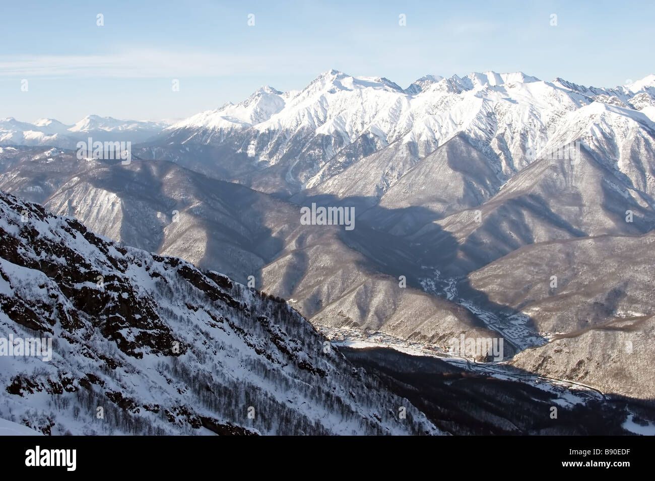 bird s eye view of mountains Stock Photo - Alamy