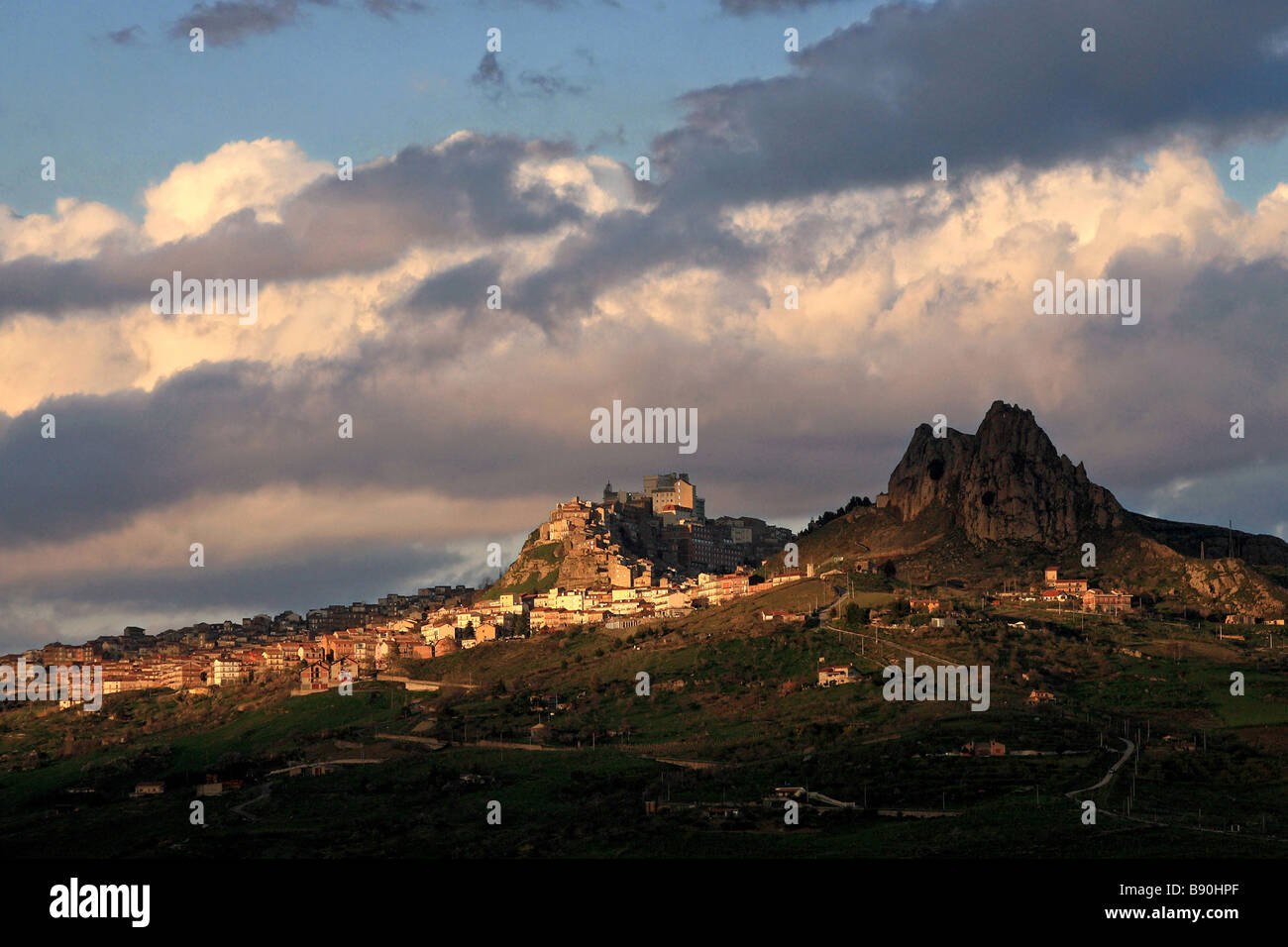 Troina, Sicily, Italy Stock Photo - Alamy