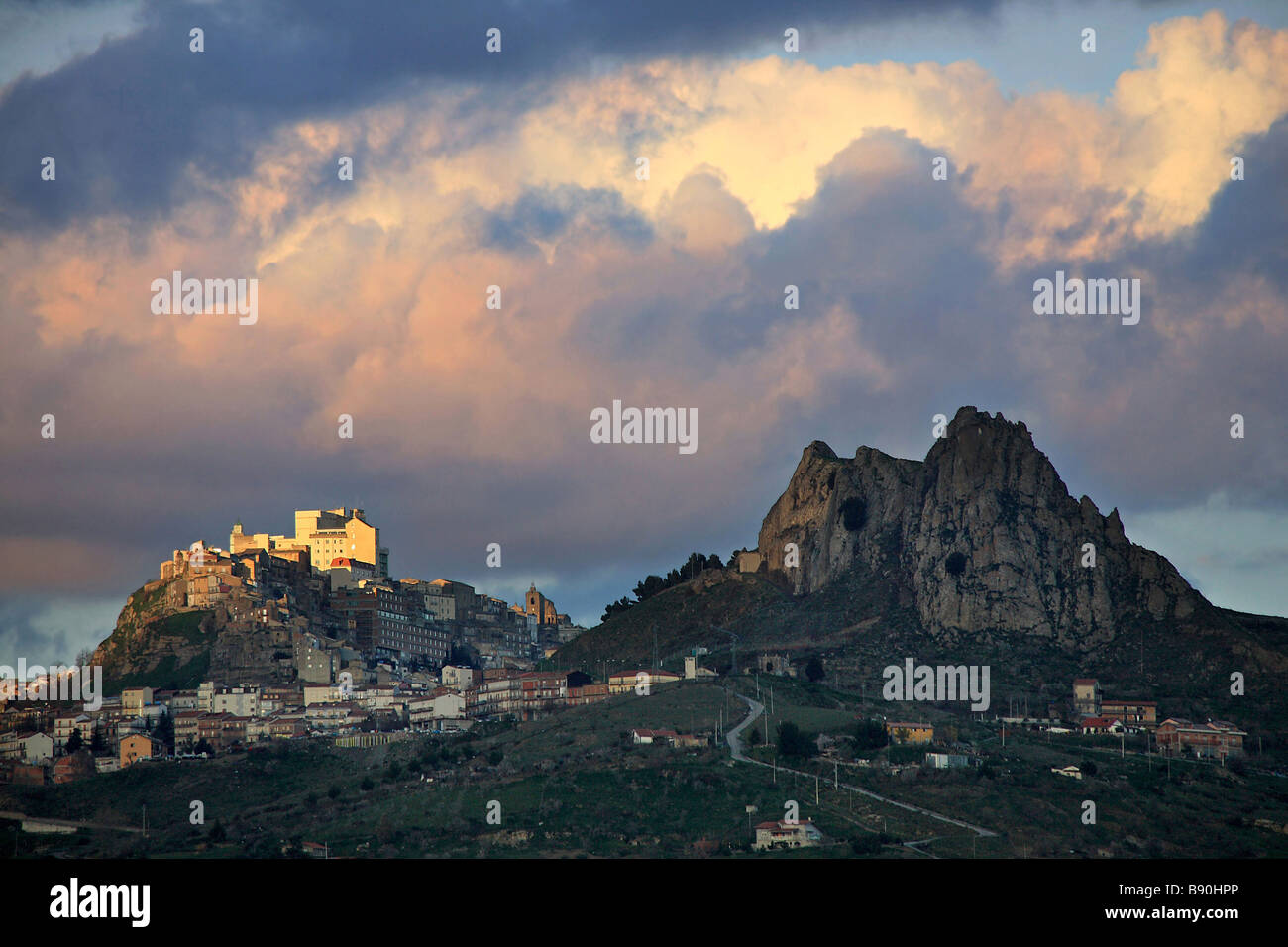 Troina, Sicily, Italy Stock Photo - Alamy