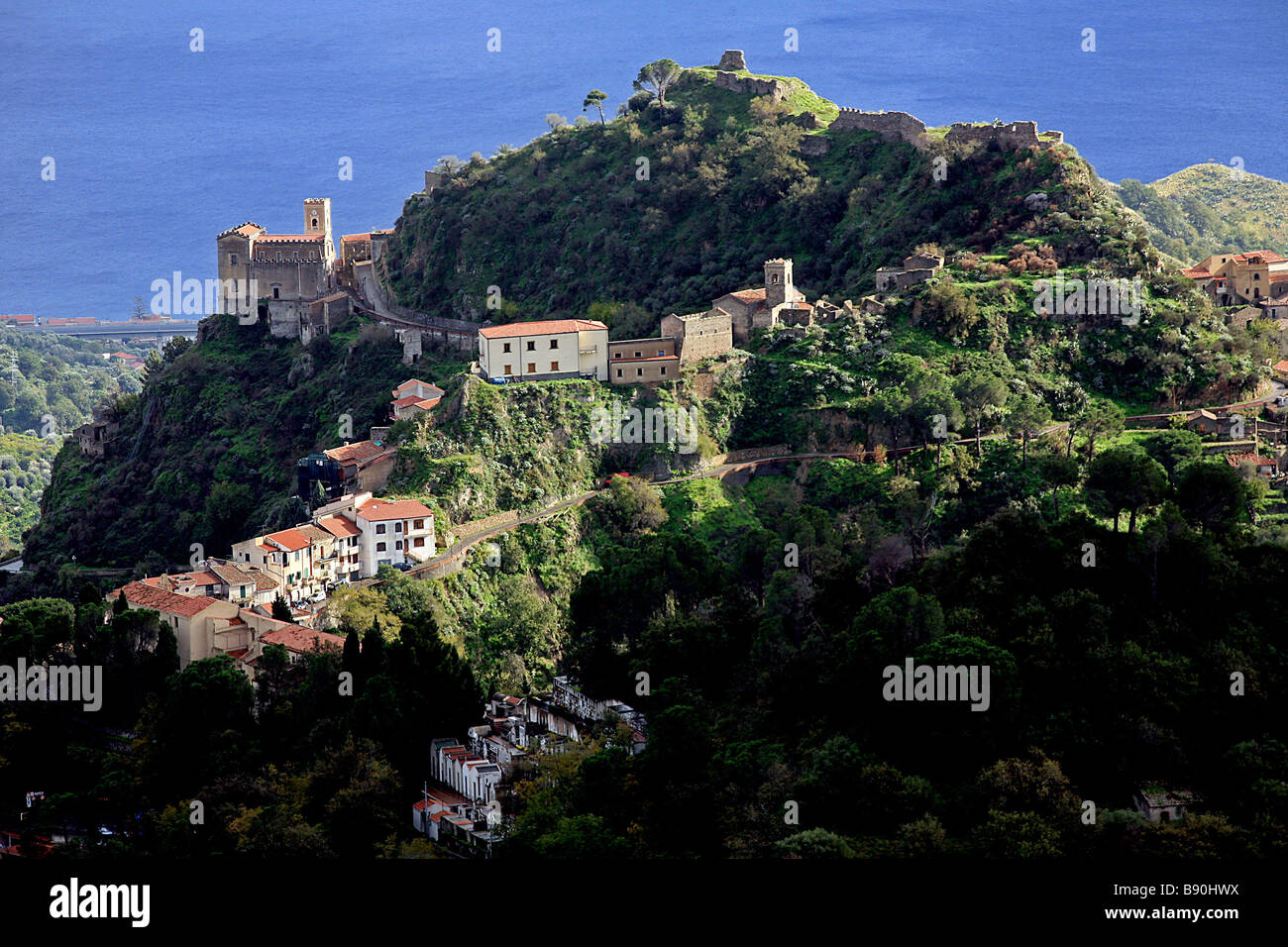 Savoca, Sicily, Italy Stock Photo - Alamy