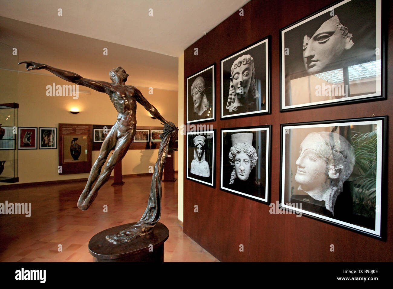 Archaeological museum, Agrigento, Sicily, Italy Stock Photo - Alamy