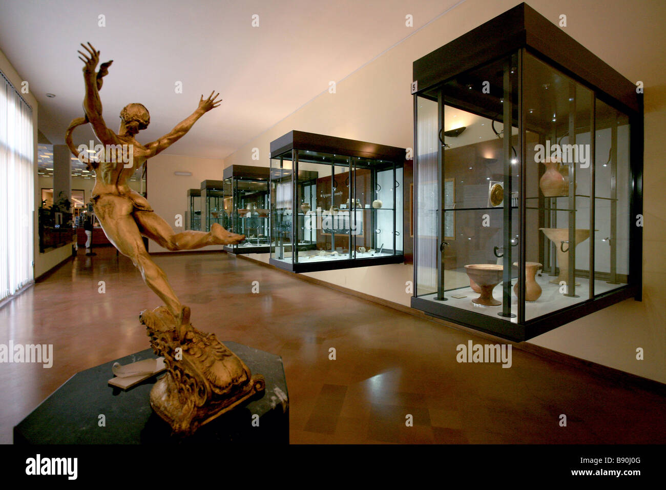 Archaeological museum agrigento sicily italy hi-res stock photography ...