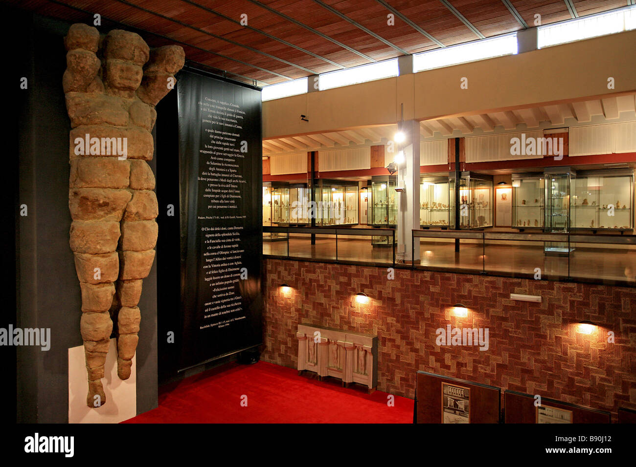 Atlas, archaeological museum, Agrigento, Sicily, Italy Stock Photo - Alamy