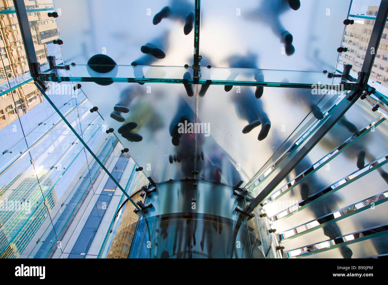 Internal building a new york Stock Photo - Alamy