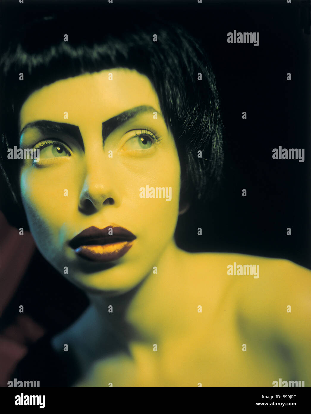 Arched brows hi-res stock photography and images - Alamy