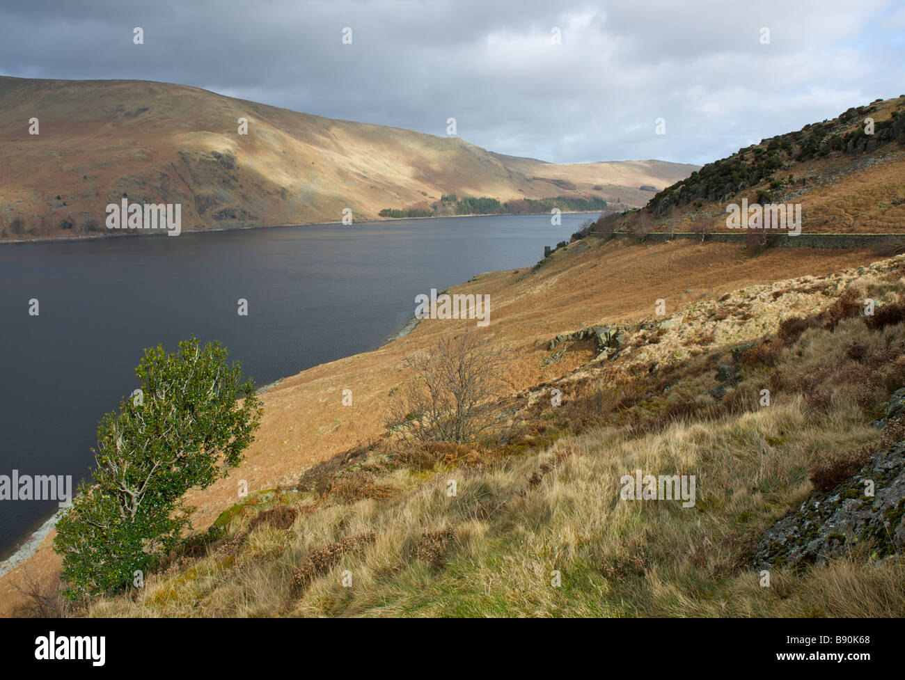 Mardale Common and Haweswater, Lake District National Park, Cumbria ...