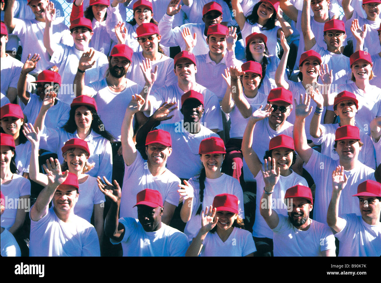 People wearing baseball caps hi-res stock photography and images - Alamy