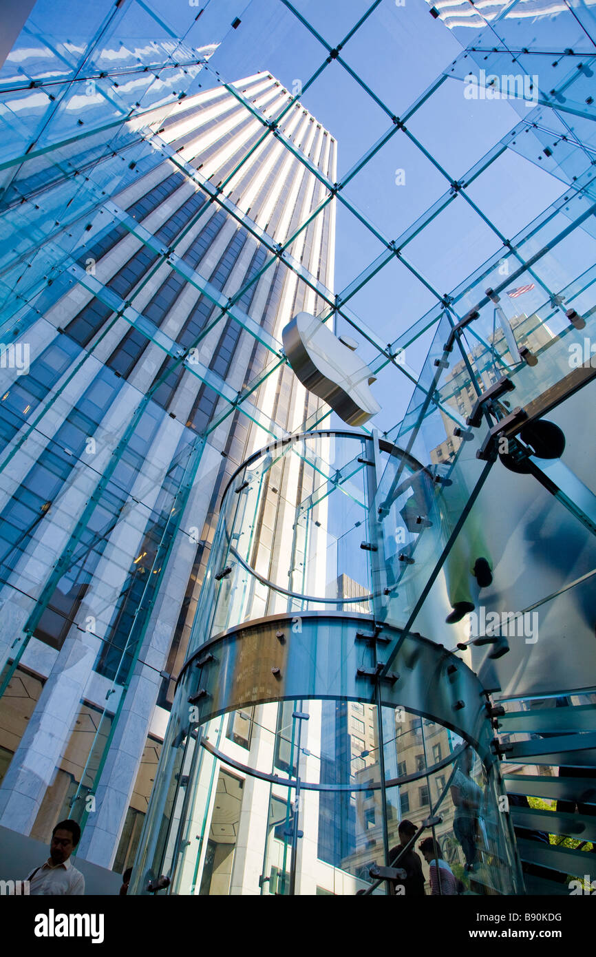 Internal building a new york Stock Photo - Alamy