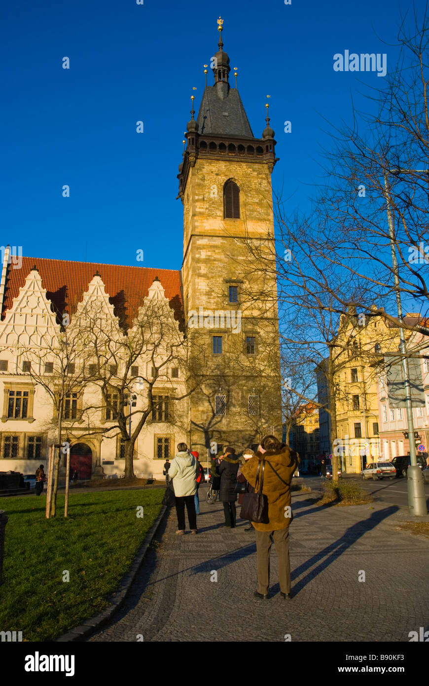Novomestská radnice prague hi-res stock photography and images - Alamy