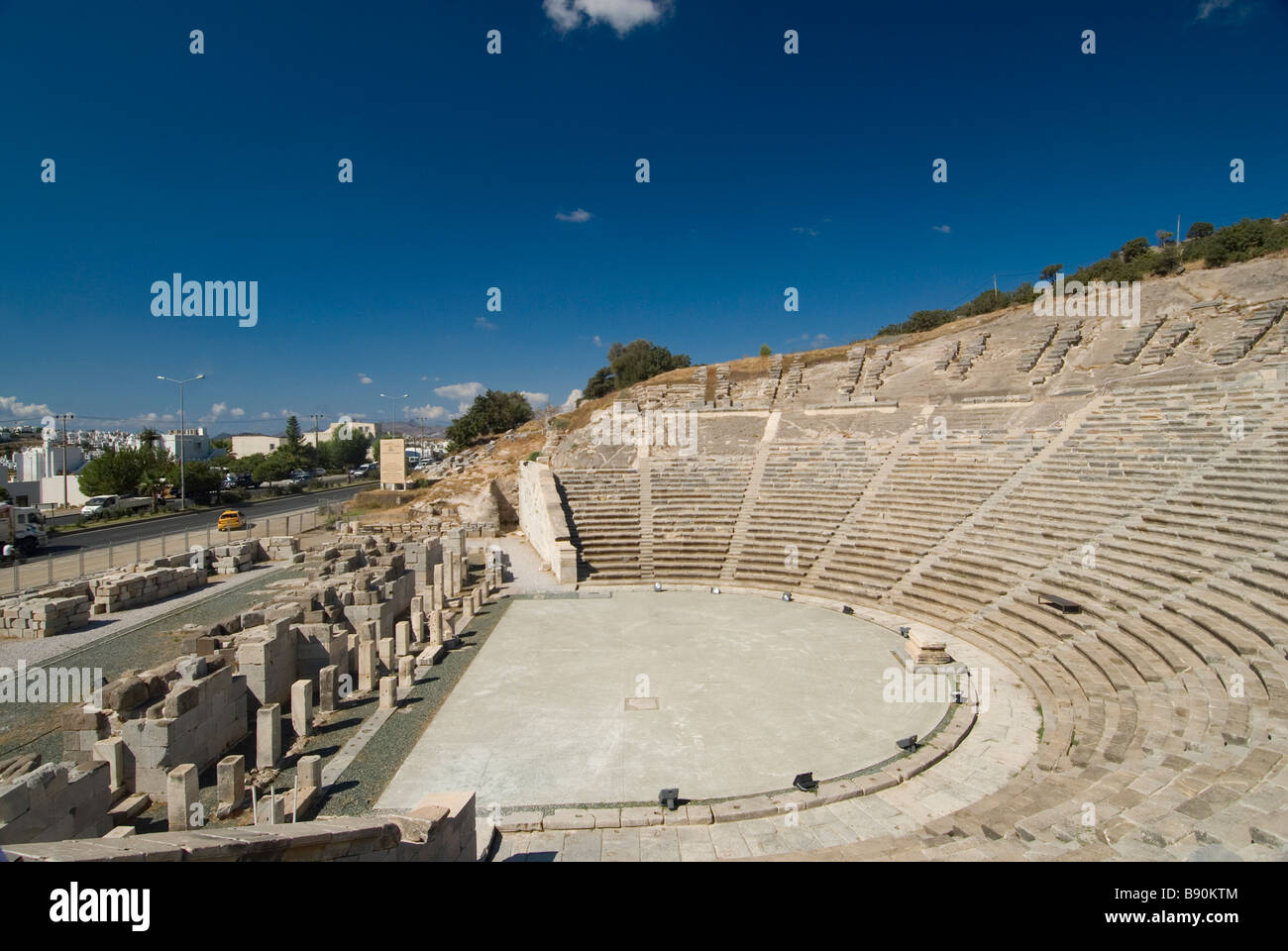 bodrum historical amphitheater Stock Photo - Alamy