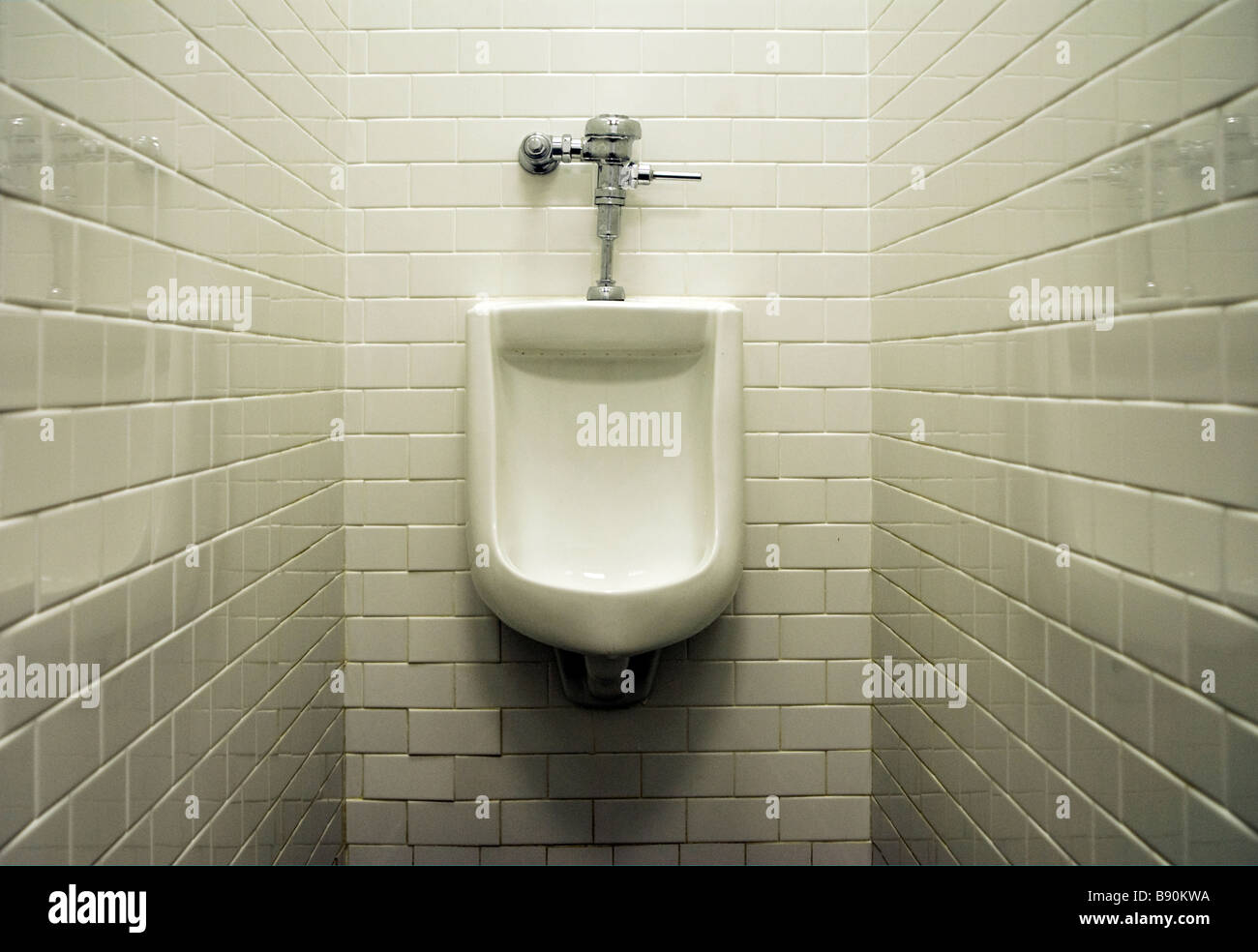 Urinal in men s restroom Stock Photo - Alamy