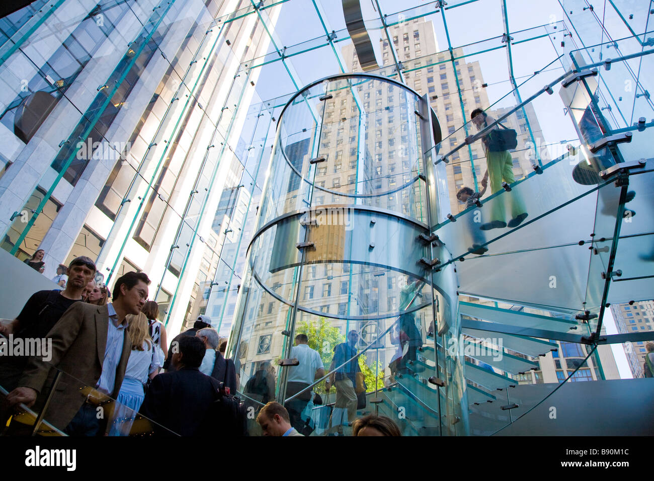 Internal building a new york Stock Photo - Alamy