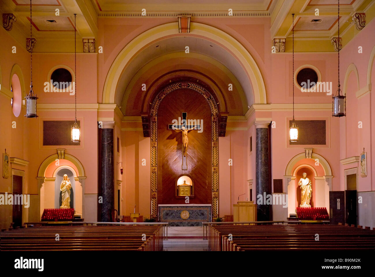 Chapel of Cathedral Basilica of SS Peter and Paul Philadelphia PA Stock ...