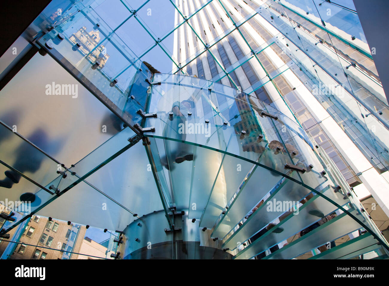 Internal building a new york Stock Photo - Alamy