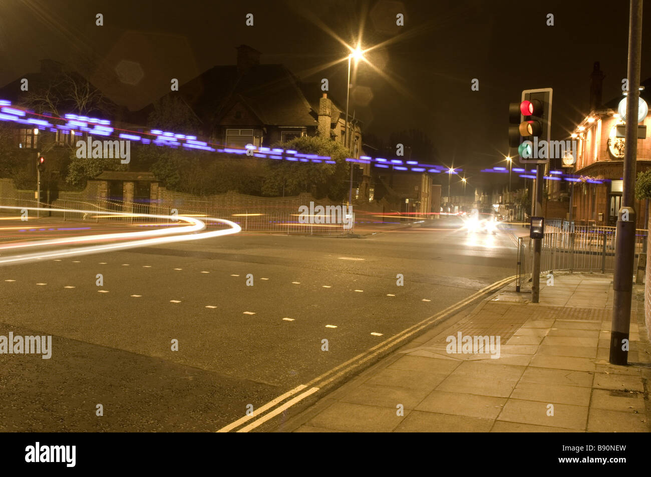 Tracers at night hi-res stock photography and images - Alamy
